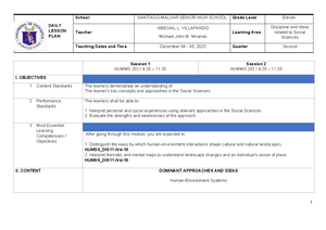 DISS Module Q1 WEEK 5 - PPT - The Dominant Approaches and Ideas in ...
