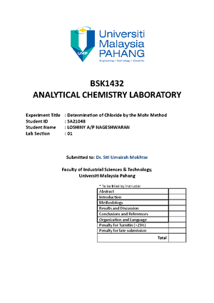 Lab Report 1 Particle Size Analysis of S - Lab Report #1: Particle Size ...