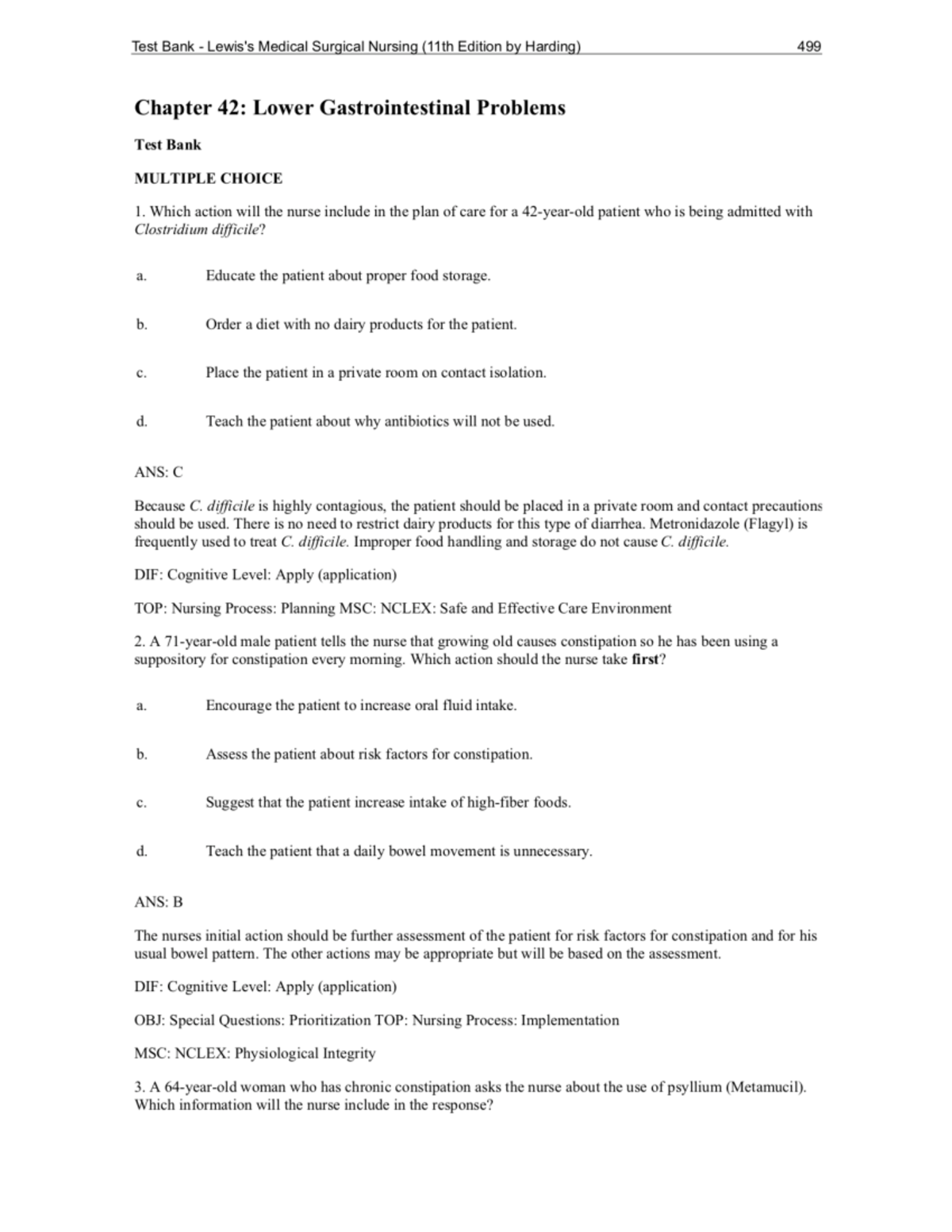 Ch 42 - Ch 42 - NURS 3100 - Studocu