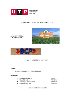 Blockbuster - trabajo - ####### UNIVERSIDAD TECNOLÓGICA DEL PERÚ ...