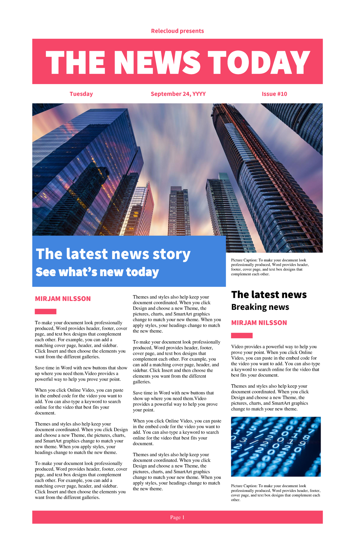 Relecloud presents - asdasdasdasda - Relecloud presents THE NEWS TODAY ...