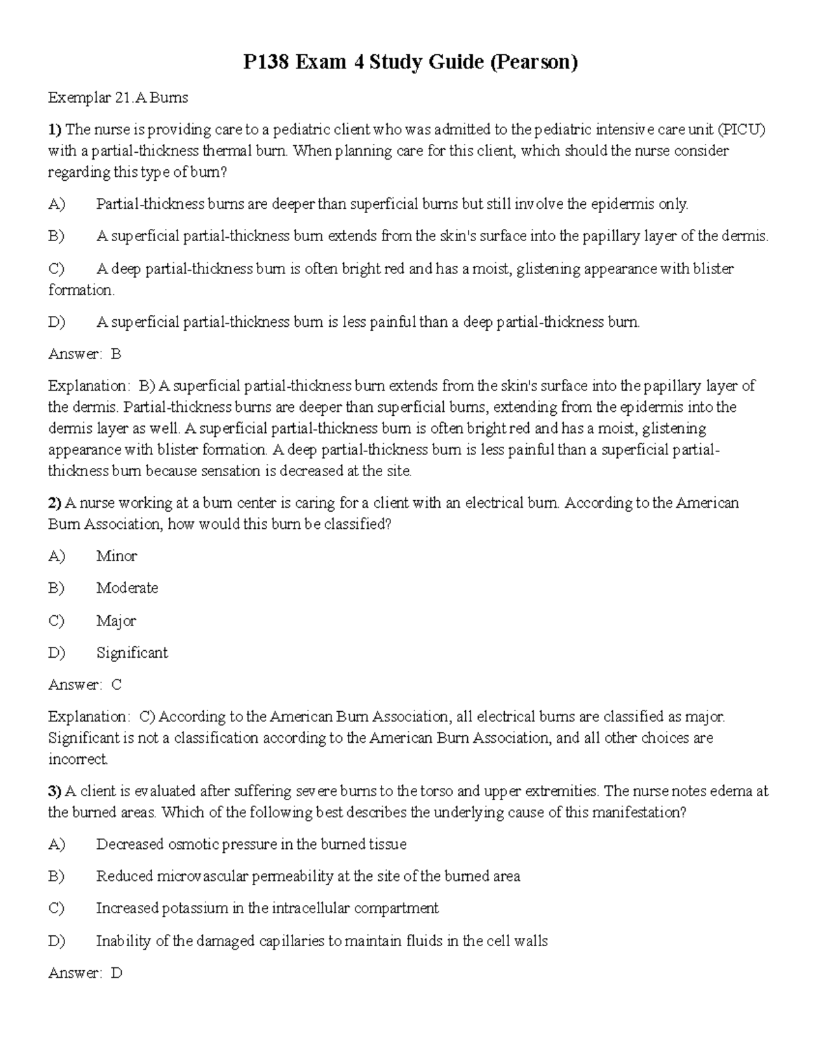 P138 Exam 4 Study Guide (Pearson) - P138 Exam 4 Study Guide (Pearson ...