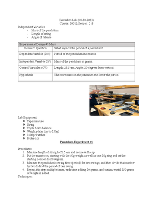 Lab 12 - Lab 12 Records - Lab 12 – Optics of the Human Eye I. Using the ...