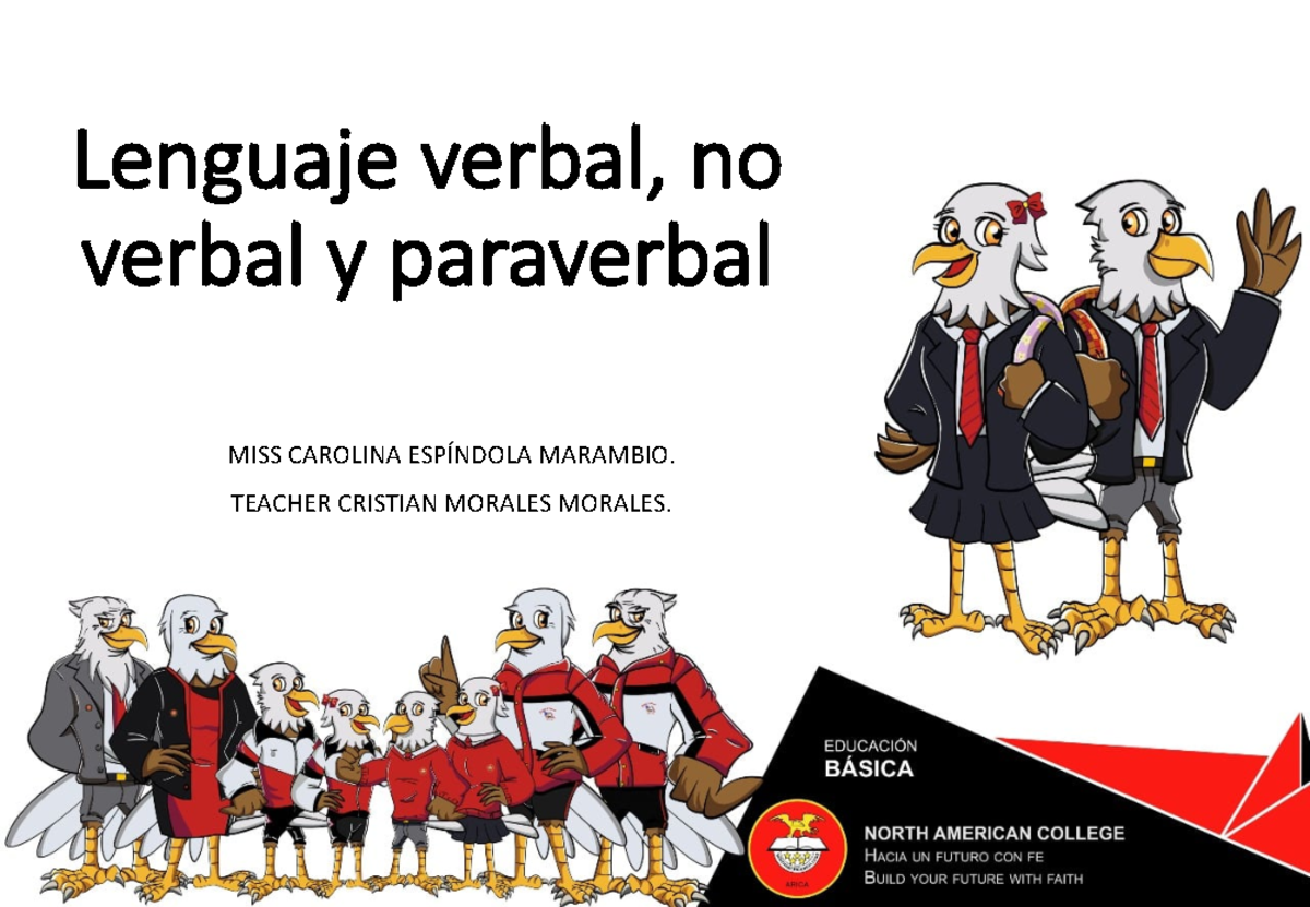 Clase 8 Lenguaje 8vo Basico U0 - Lenguaje verbal, no verbal y ...