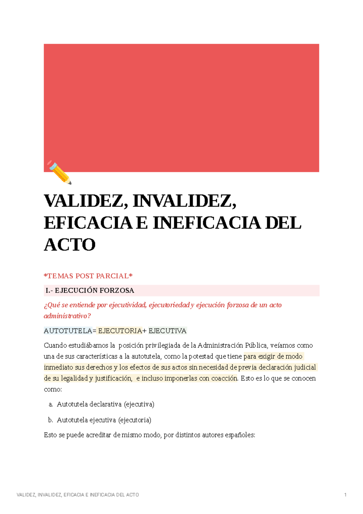 Validez, Invalidez, Eficacia E Ineficacia DEL ACTO f49335518567469 b9a403d736c5043a5 - VALIDEZ ...