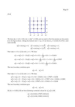 Parabolic equations for numerical solution for pde 6 - numerical ...