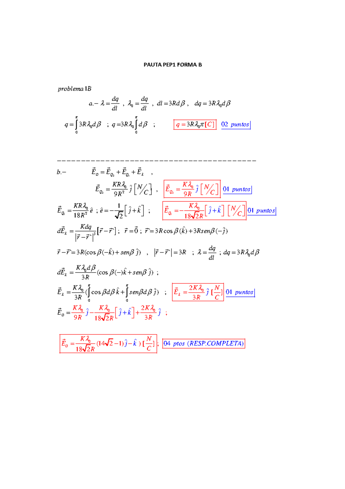 Examen Agosto 2015, preguntas y respuestas - PAUTA PEP1 FORMA B 2 2 1 2 1 0 0 0 0 0 0 0 2 0 0 0 ...