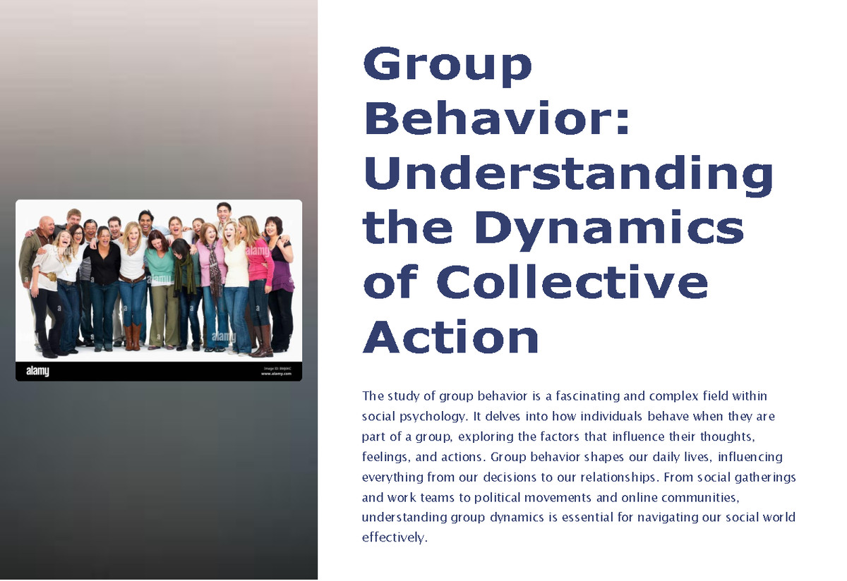 Group-Behavior-Understanding-the-Dynamics-of-Collective-Action - Group ...
