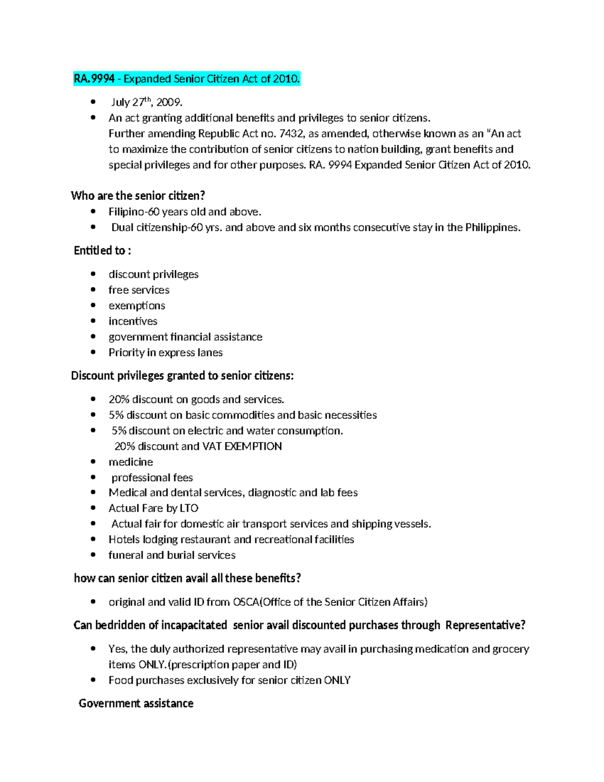 CHN RLE Outline Part2 - Why are you jduging? - RA - Expanded Senior ...