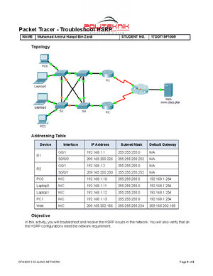 2.3.2.6 Packet Tracer - Configuring PAP and CHAP Authentication - © 2017 Cisco and/or its - Studocu