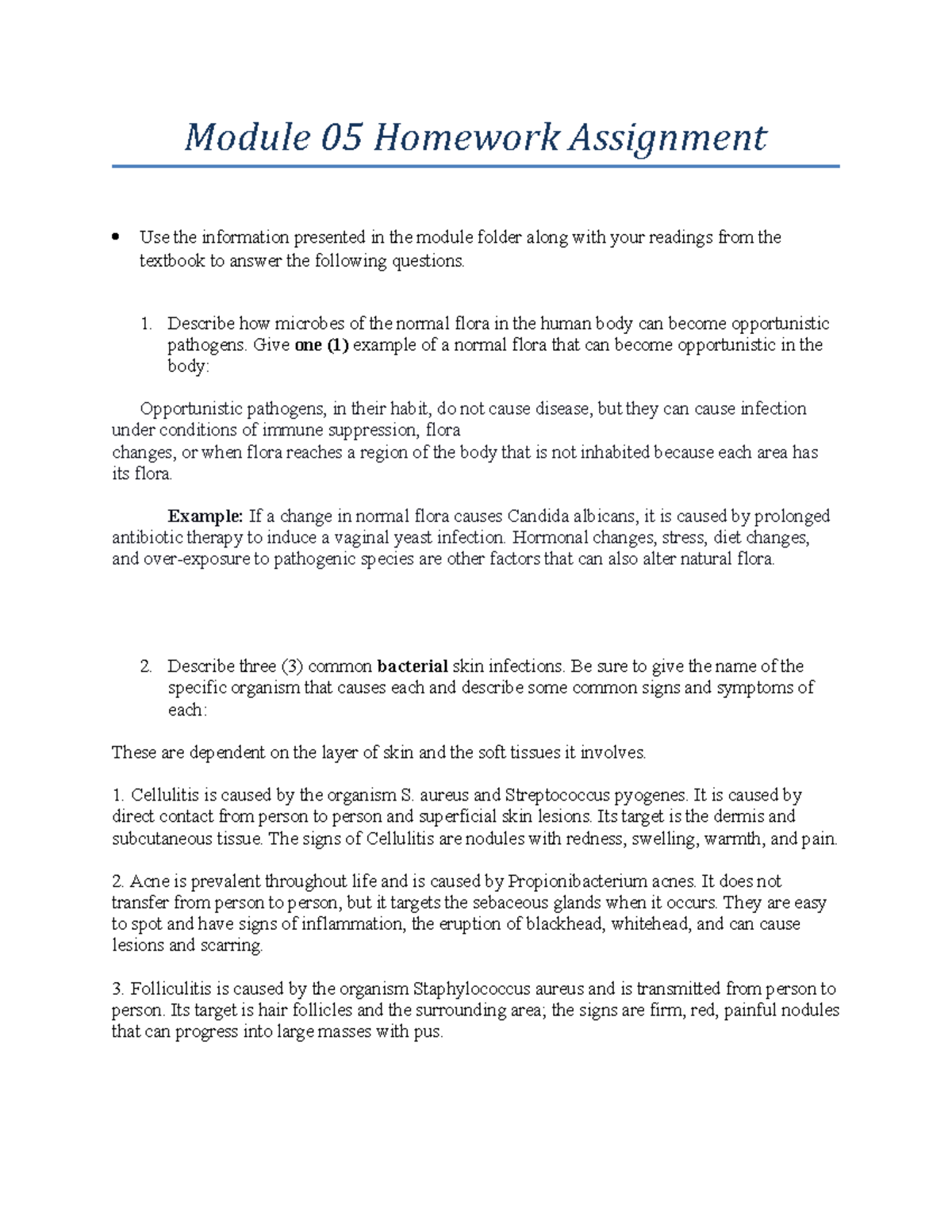 Jbinish Module 05 HWA 11072020 - Module 05 Homework Assignment Use the ...