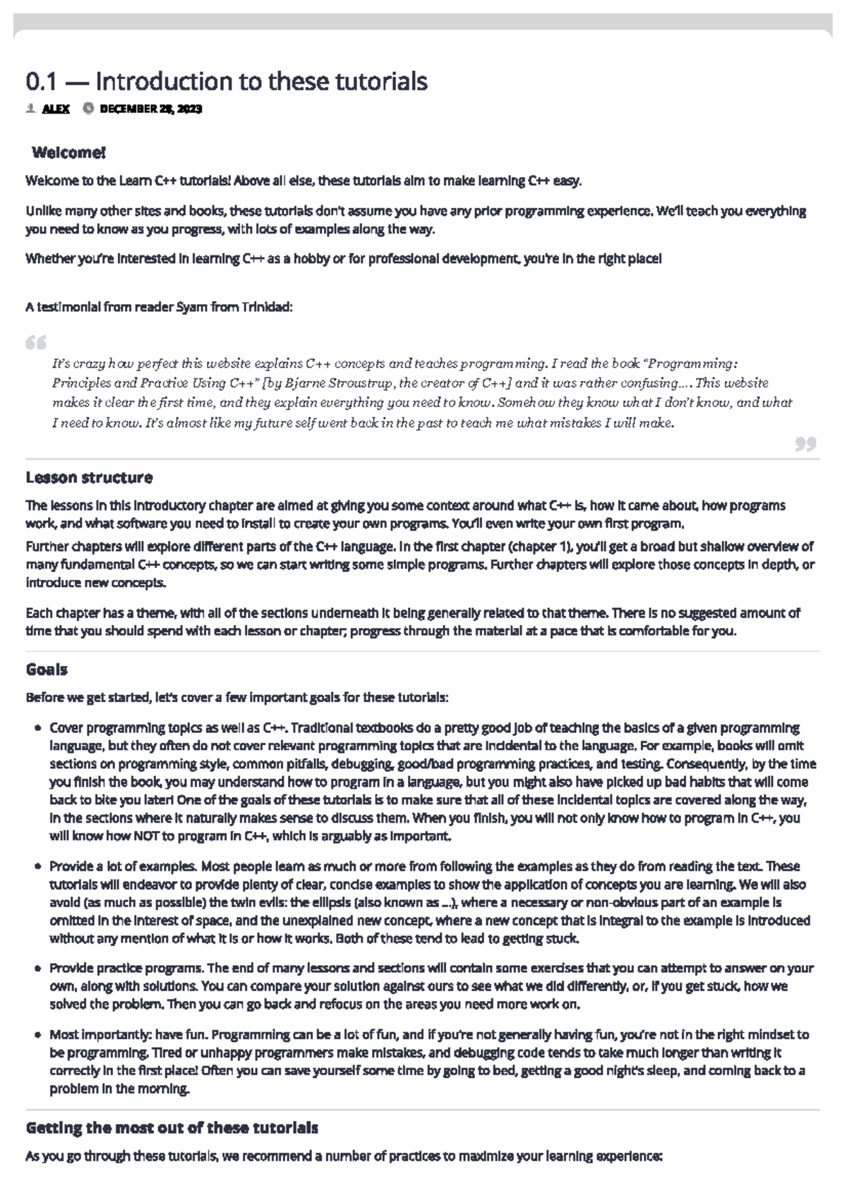 1) Introduction - class notes - It’s crazy how perfect this website ...