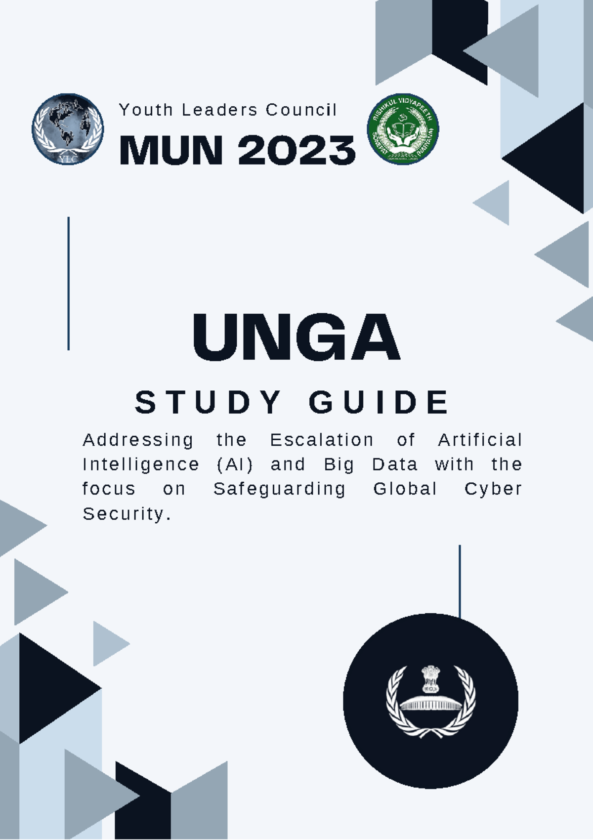 Copy of UNGA Guide - This is about UNGA - UNGA S T U D Y G U I D E MUN 2023 ####### Y o u t h L ...