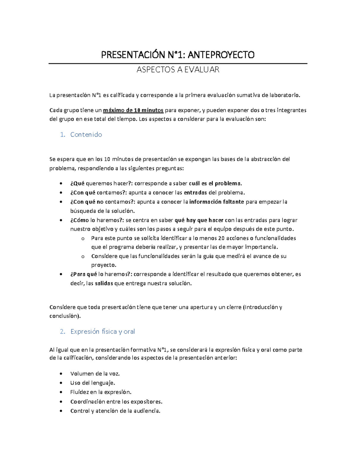 Aspectos a evaluar - presentacion fundamentos de programacion - Warning: TT: undefined function ...