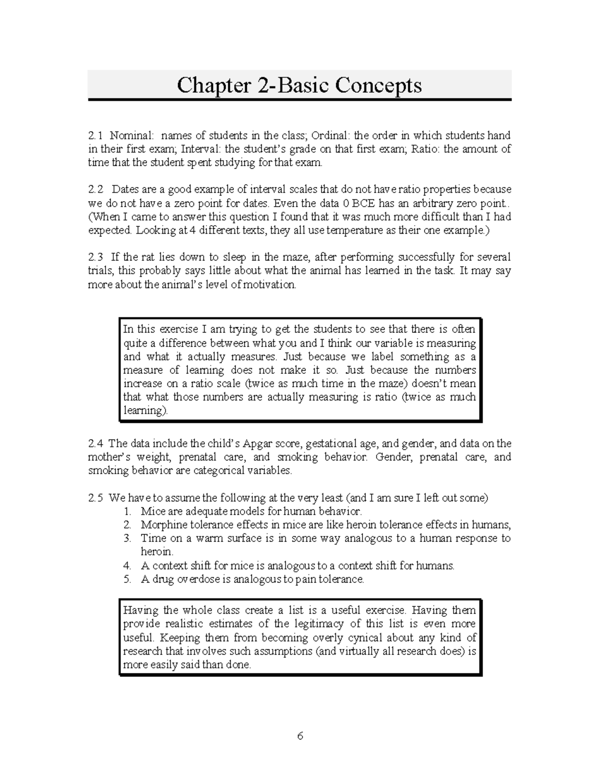 RMChapter 2 - Chapter 2-Basic Concepts 2 Nominal: names of students in ...