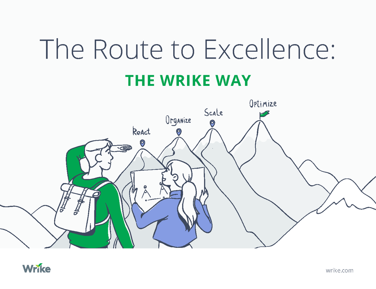 The Route to Excellence The Wrike Way - The Route to Excellence: THE ...