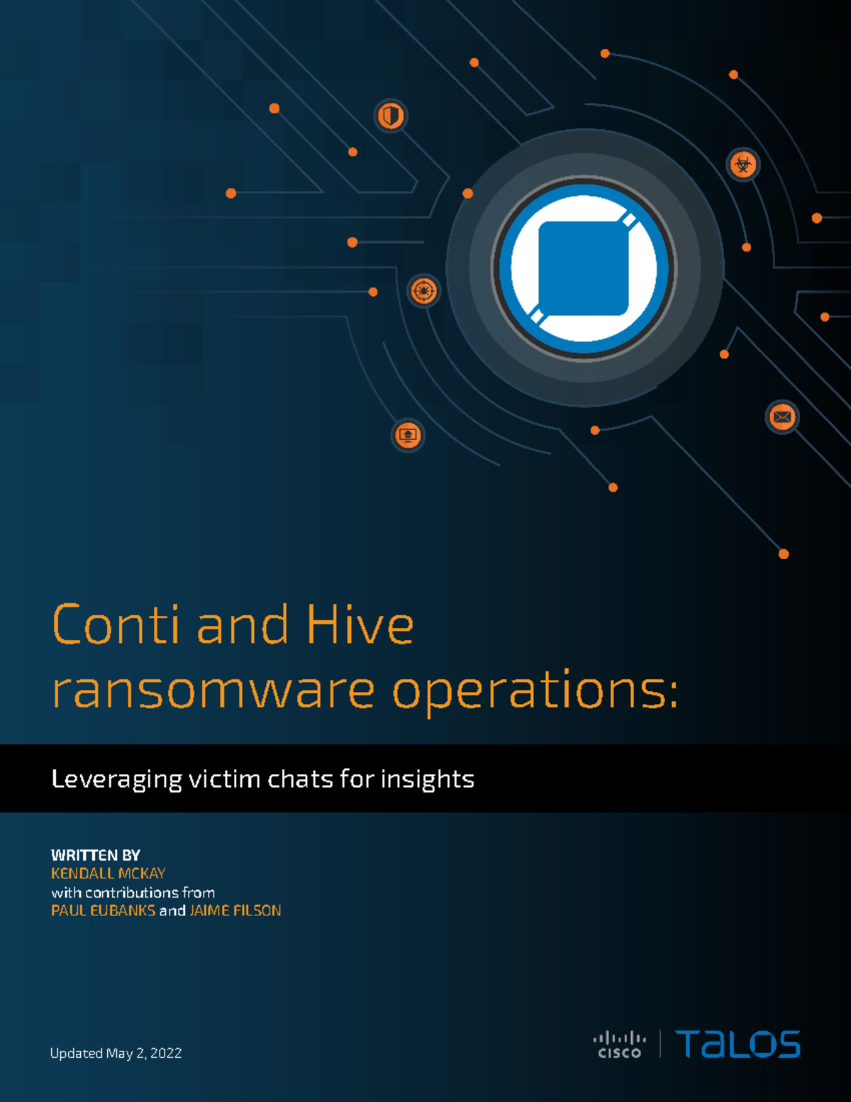 Cisco Talos Conti and Hive Ransomware - Conti and Hive ransomware ...