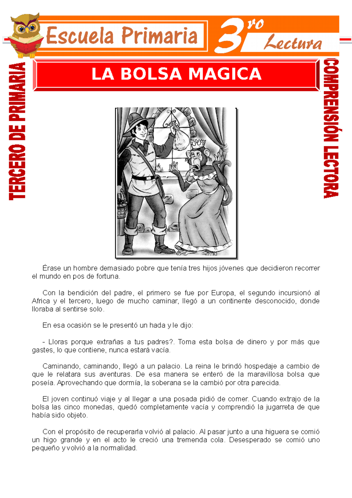 La Bolsa Mágica para Tercer Grado de Primaria - EscuelaPrimaria Tercero ...