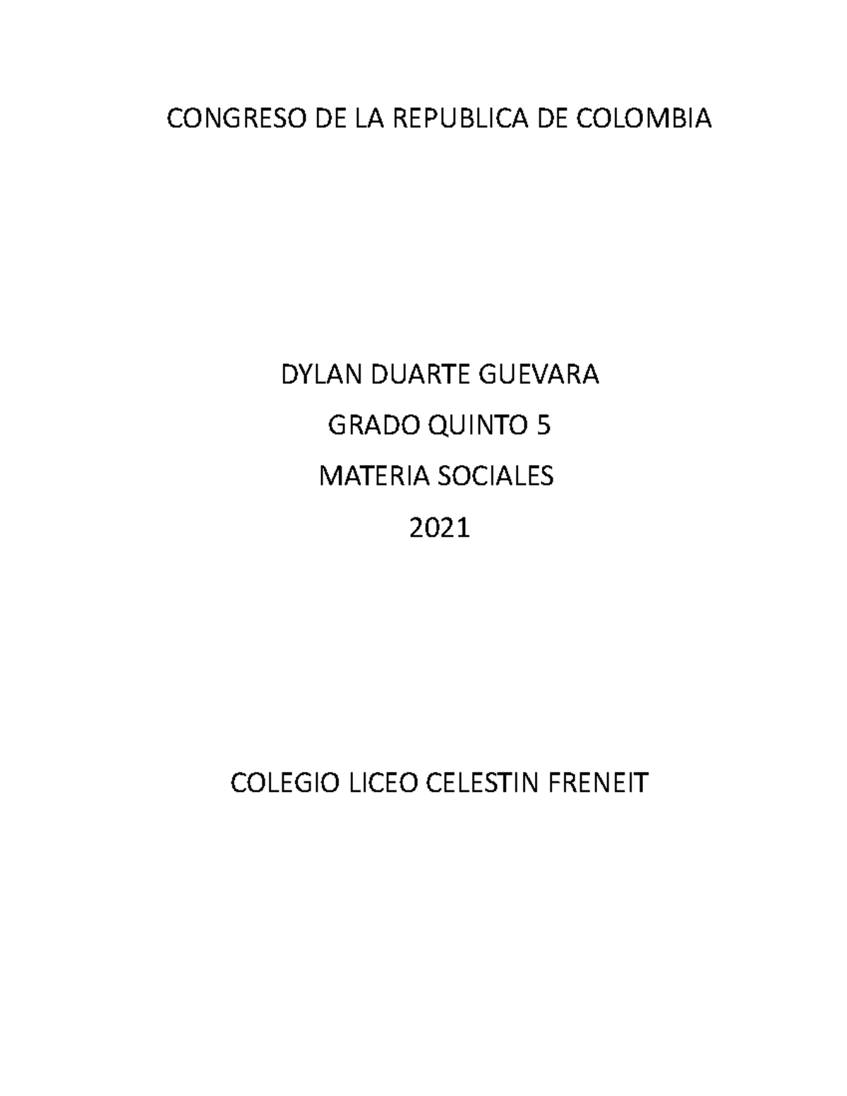 Congreso Y Senado DE Colombia - CONGRESO DE LA REPUBLICA DE COLOMBIA ...