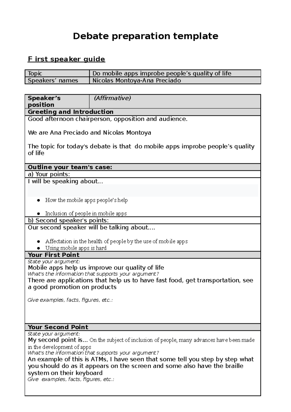EP09-AA10-EV06-Formato-Preparacion-Debate final - Debate preparation ...