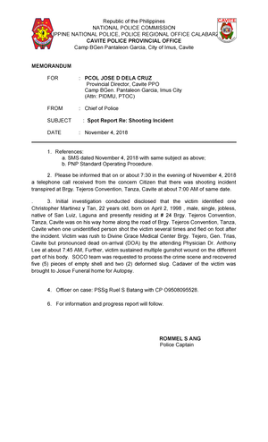PNP MC 2017 016 Revised Guidelines and Procedures for PNP Personnel in ...