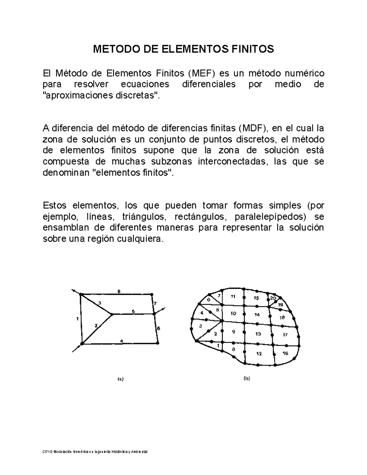 Elementos Finitos 2 - eagethgte - METODO DE ELEMENTOS FINITOS El Método ...