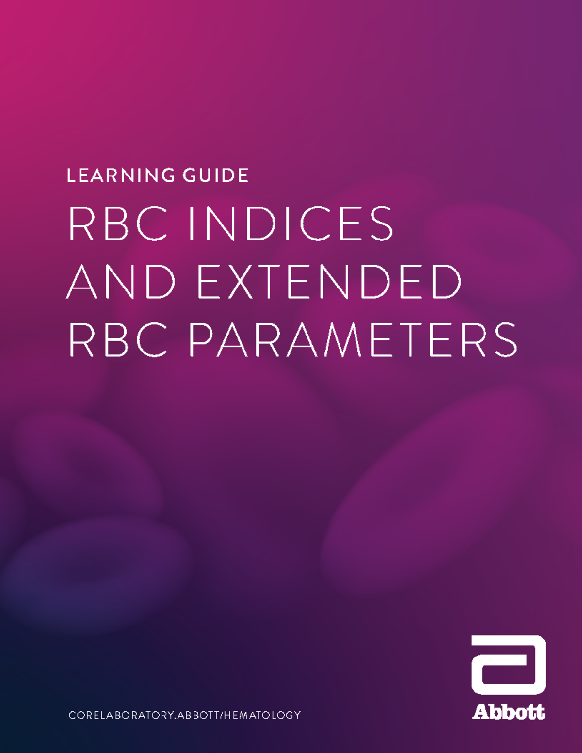 RBC Parametros - APUNTES - LEARNING GUIDE RBC INDICES AND EXTENDED RBC ...