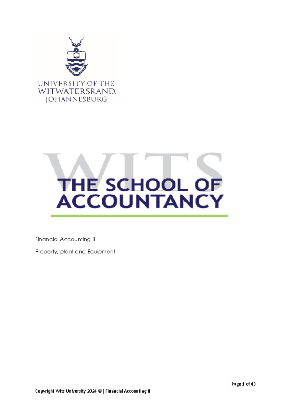 01 IAS 16 IAS 23 Ifric - IAS 16 - Page 1 of 43 Financial Accounting II ...