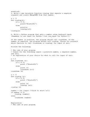 Learning journal unit 3 - Q 2 - Write your own unique Python program ...