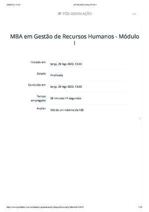 Classificação LPP - lpp - 2292 REFLEXÃO TEÓRICA CONCEITO E ...