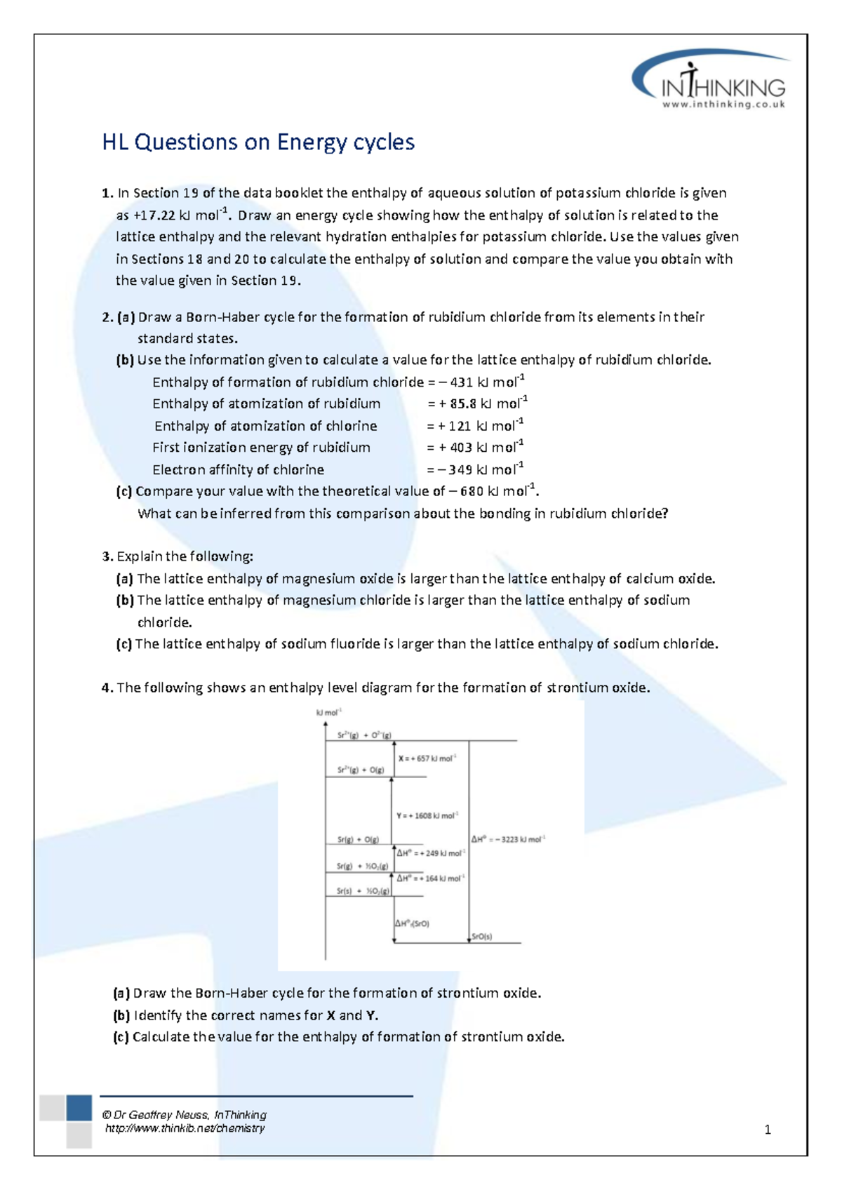 Energy-cycles-questions - 1 © Dr Geoffrey Neuss, InThinking thinkib ...