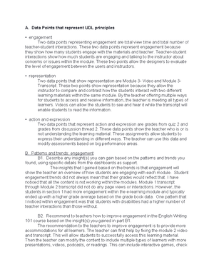 D299 Task 1 (2) - Assignment for my module - Part 1: Contextual Information for E-learning ...