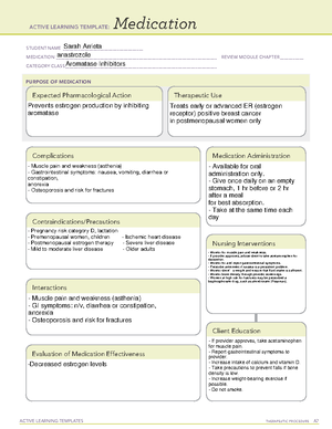 Leuprolide - ati template - ACTIVE LEARNING TEMPLATES TherapeuTic ...