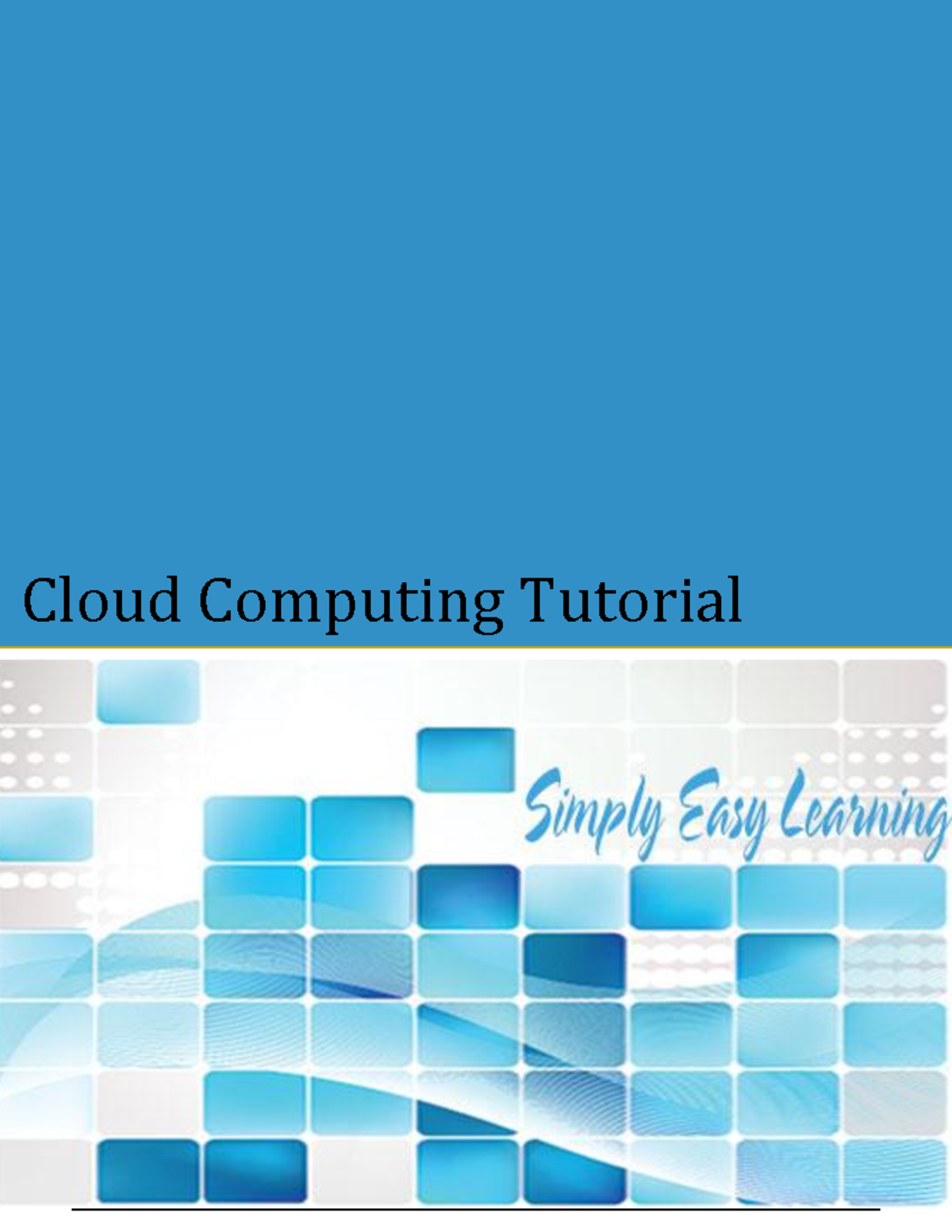 Cloud computing tutorial - Electrical Machines 1 - DeKUT - Studocu