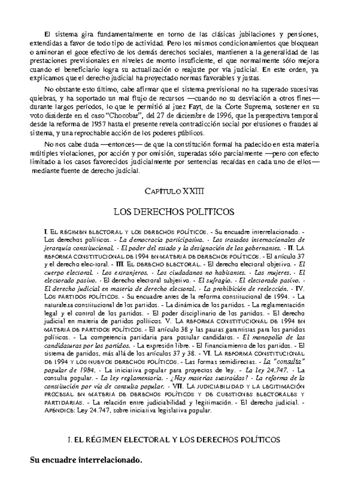 Bidart Campos Tomo 2-192-216 - El sistema gira fundamentalmente en ...