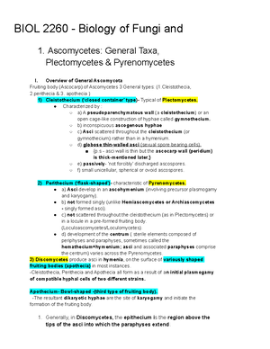 Fungi and Lichens Lecture Notes - Fungi and Lichens Notes Textbook ...