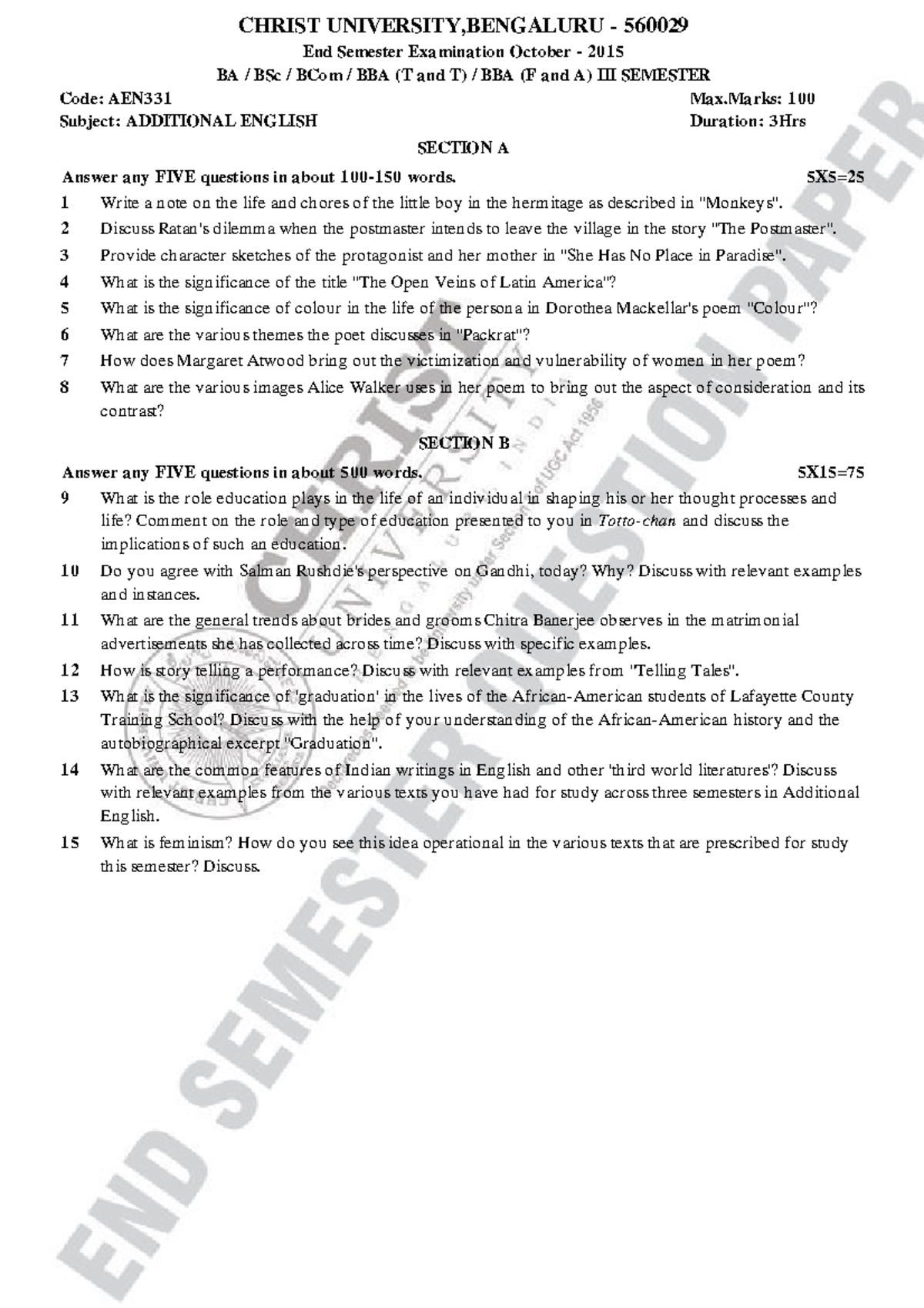 AEN331 5X5 1 Write A Note On The Life And Chores Of The Little Boy aen331-5x5-1-write-a-note-on-the-life-and-chores-of-the-little-boy