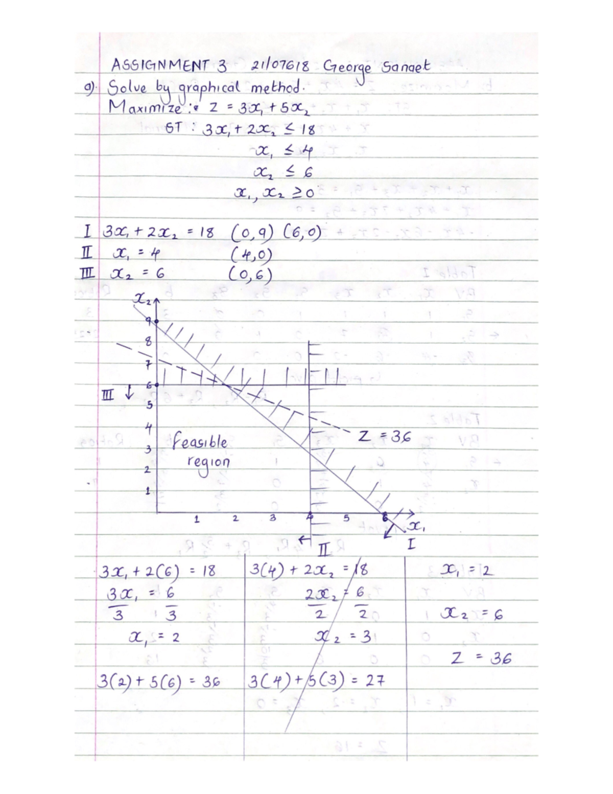 Assignment 3 Qn (a) - For revision. - ASSIGNMENT 3 21/07618 George ...