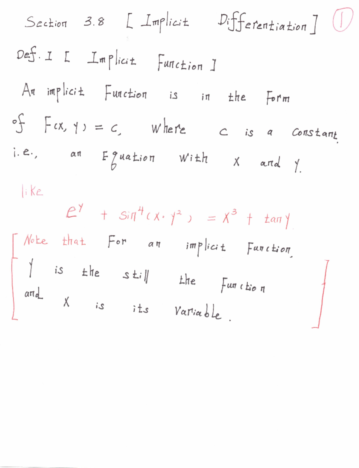 Math 1500 Lecture notes 7 - MATH 1500 - Studocu