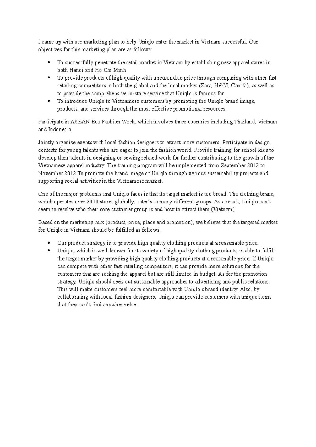 Personal report bussiness information techcccc - Business Communication ...