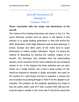 Aircraft Structures-II Module 3 Lecture Note 1 - Aircraft Structures-II Module- Lecture Note ...