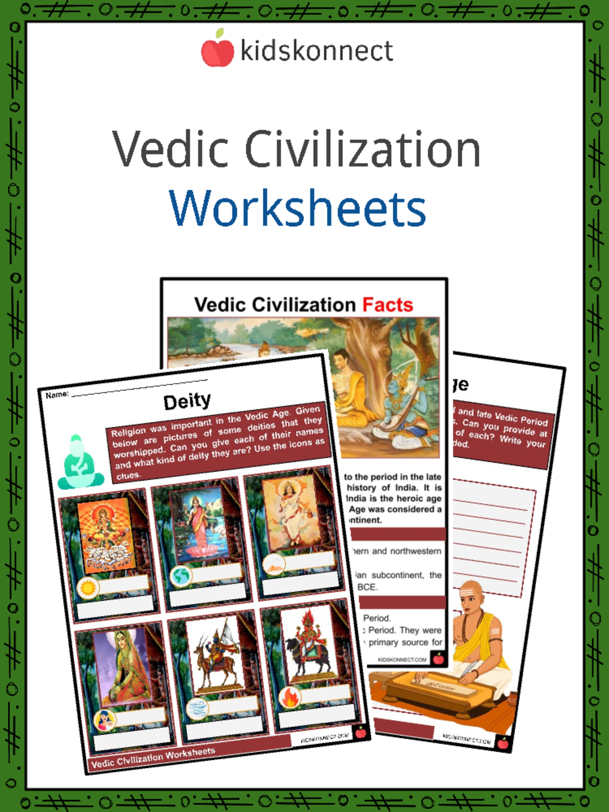 Vedic Civilization Worksheets Sample - Vedic Civilization Worksheets ...