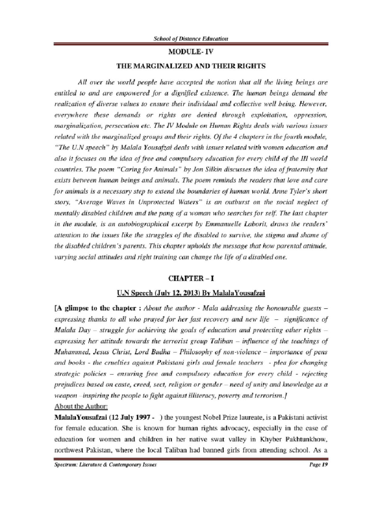 Eng3 - Literature and contemporary issues - Ba English - Studocu
