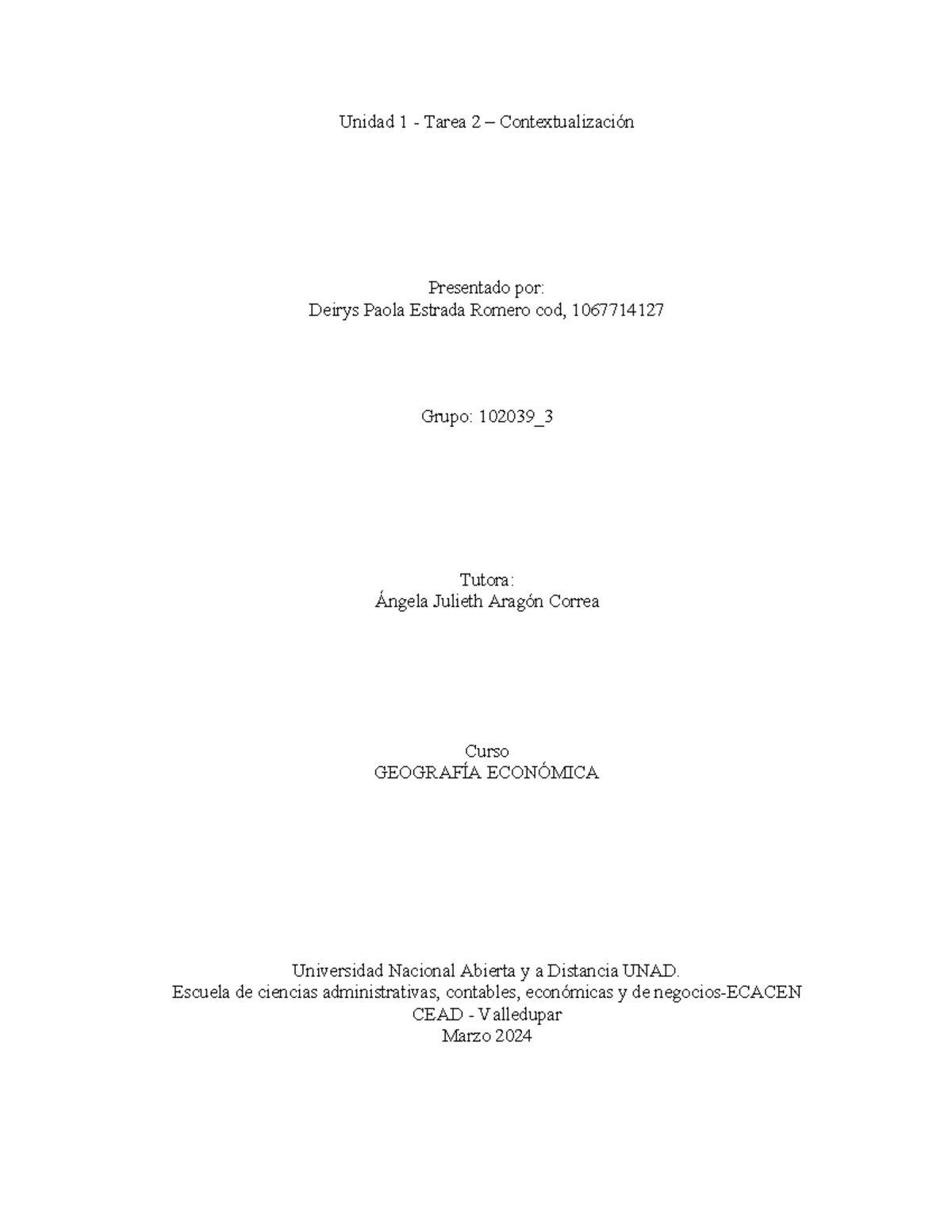 Trabajo Grupo 102039 3 - frfrf - Unidad 1 - Tarea 2 – Contextualización ...