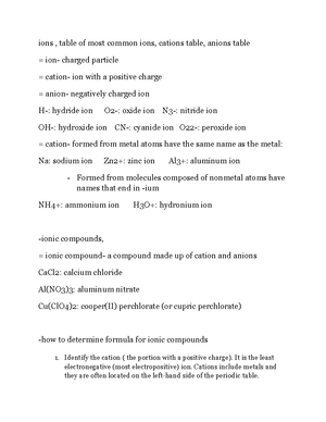 Chapter 3 - SQL ch 3 notes - STRUCTURE QUERY LANGUAGE (SQL) ★ SQL is ...