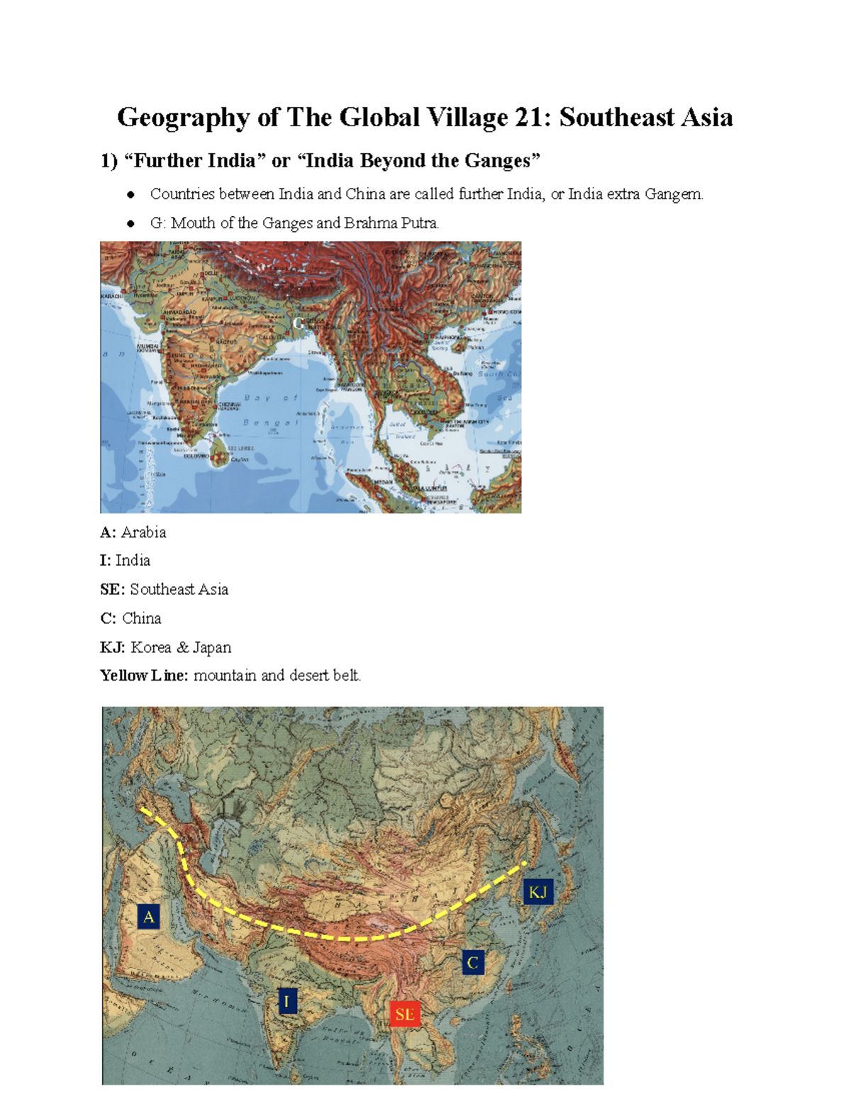 GEOG Lecture 21 - Jonathan smith - Geography of The Global Village 21 ...