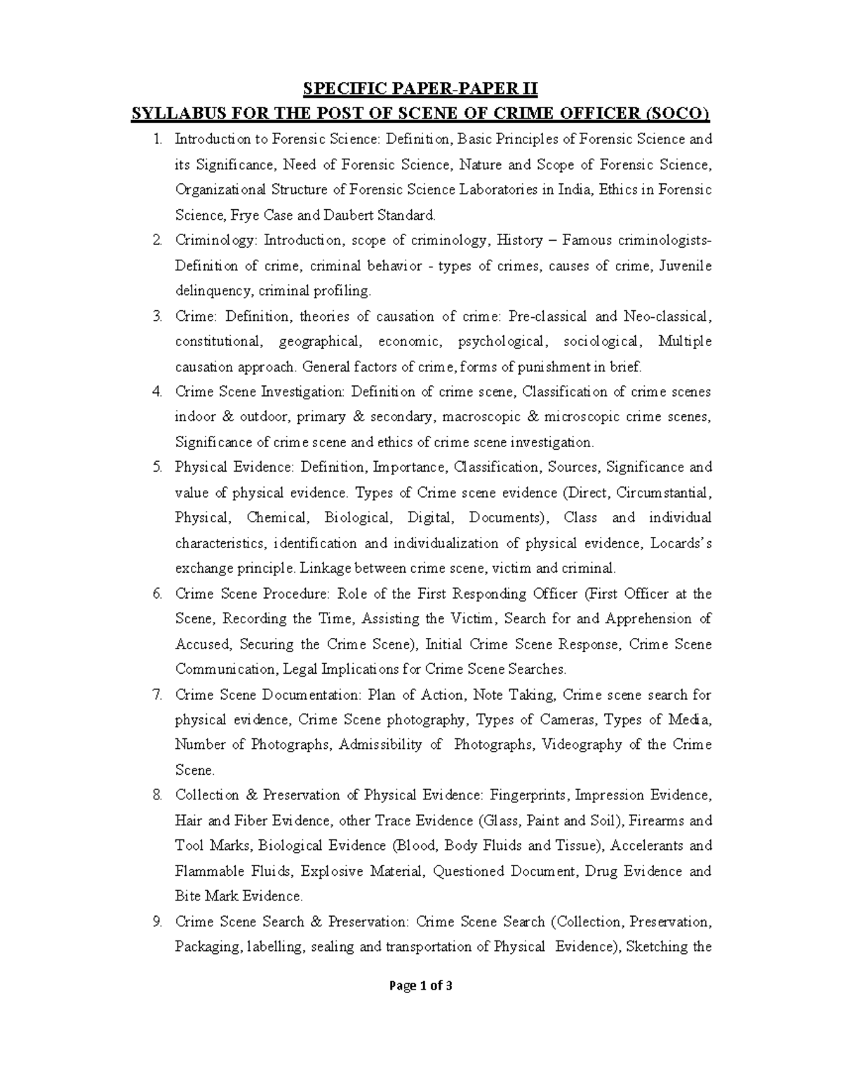 558863765 SOCO P 2 Syllabus - Page 1 of 3 SPECIFIC PAPER-PAPER II ...