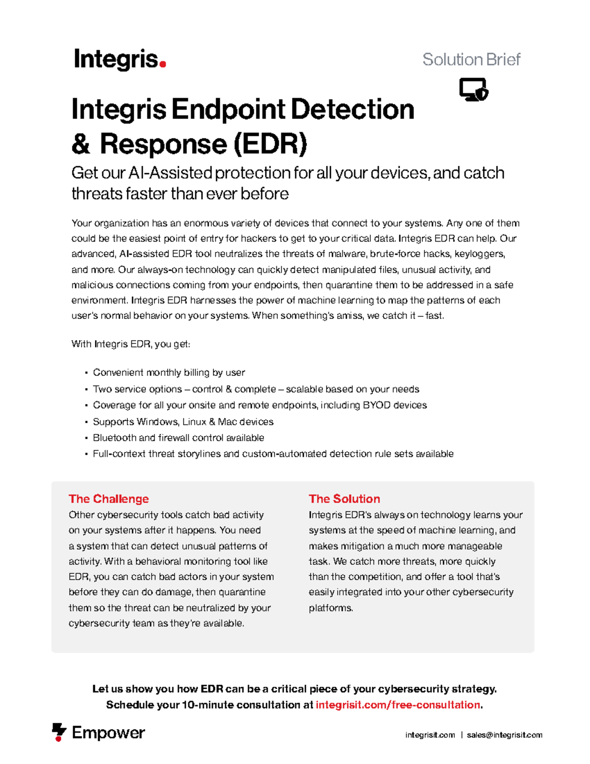 Solution Brief EDR - Information about endpoint detection and response ...