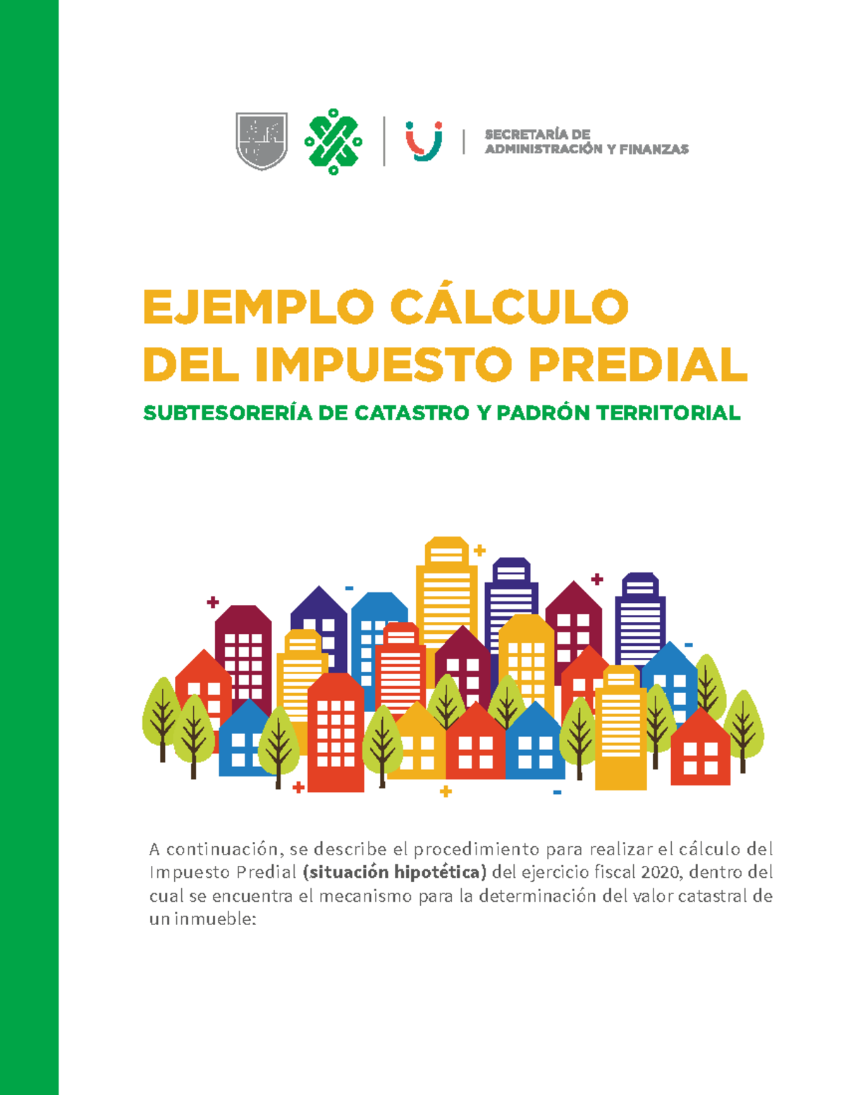 Ejemplo predial 2020 - IMPUESTOS - A continuación, se describe el ...