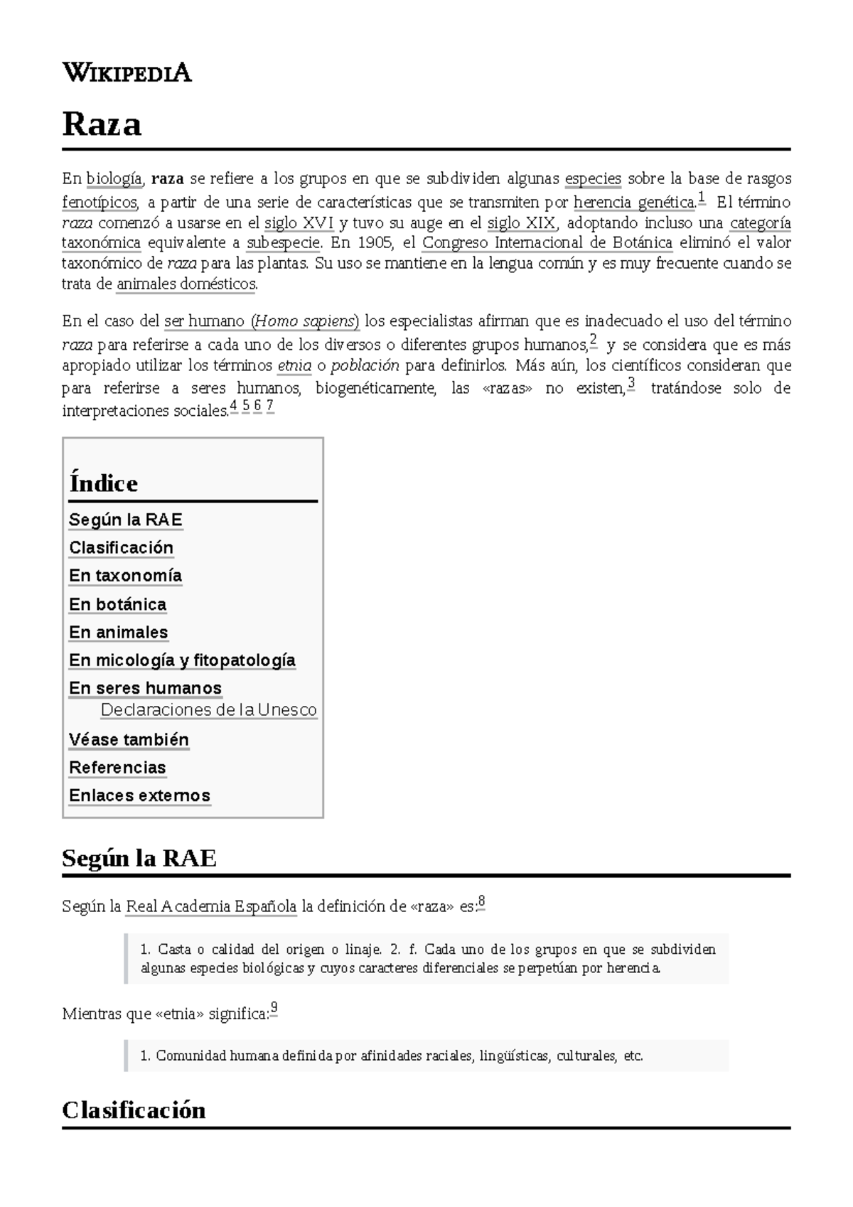 Raza - saaaaaaaaaaa - Raza En biología, raza se refiere a los grupos en ...